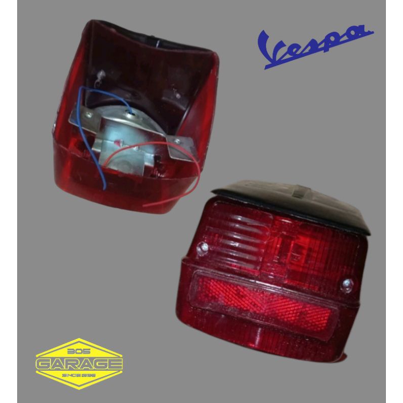 Jual stop lamp assy vespa super150 sprint150 nos catalux siem kondisi ...