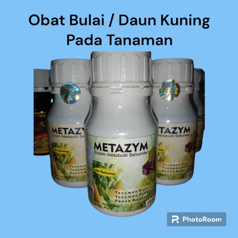 Jual FUNGISIDA METAZYM Enzim Metabolit Sekunder Obat Daun Bulai. Netto ...