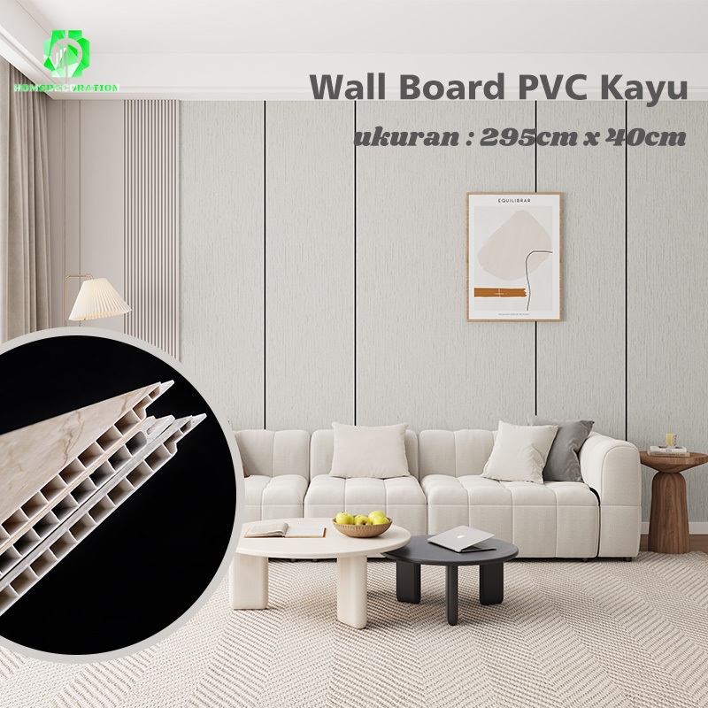 Jual Wallboard Panel PVC /Wallboard WPC/ Wallboard hiasan dinding Wall ...