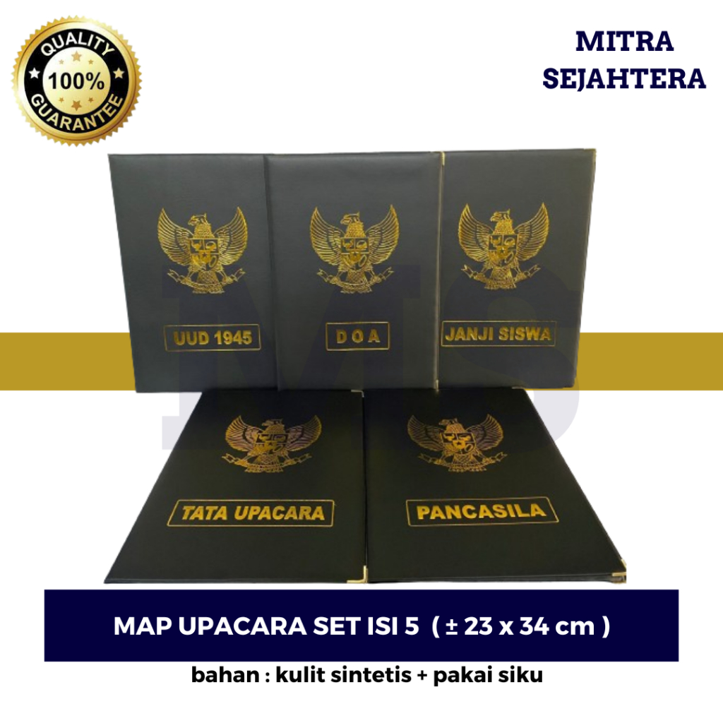 Jual MAP UPACARA SET ISI 5 / MAP UPACARA/ MAP SEKOLAH / PERLENGKAPAN ...