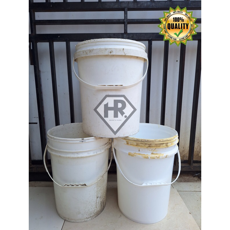 Jual Ember bekas cat 25kg cocok untuk tempat sampah dan pot | Shopee ...