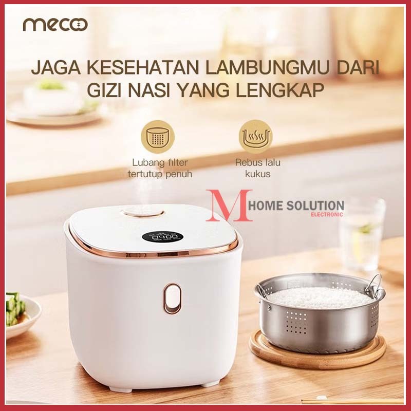 Jual MECOO MOST AESTHETIC RICE COOKER / LOW CARBO / LOW SUGAR / CERAMIC ...