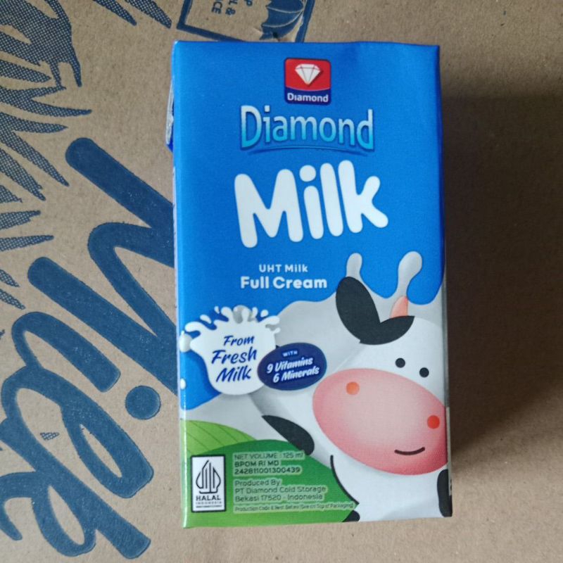 Jual Diamond Milk Full cream 125ml (pcs) | Shopee Indonesia