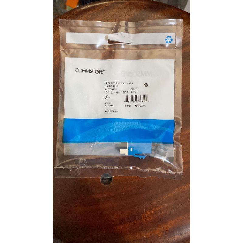 Jual Modular Jack RJ45 Cat 6 AMP Commscope | Shopee Indonesia