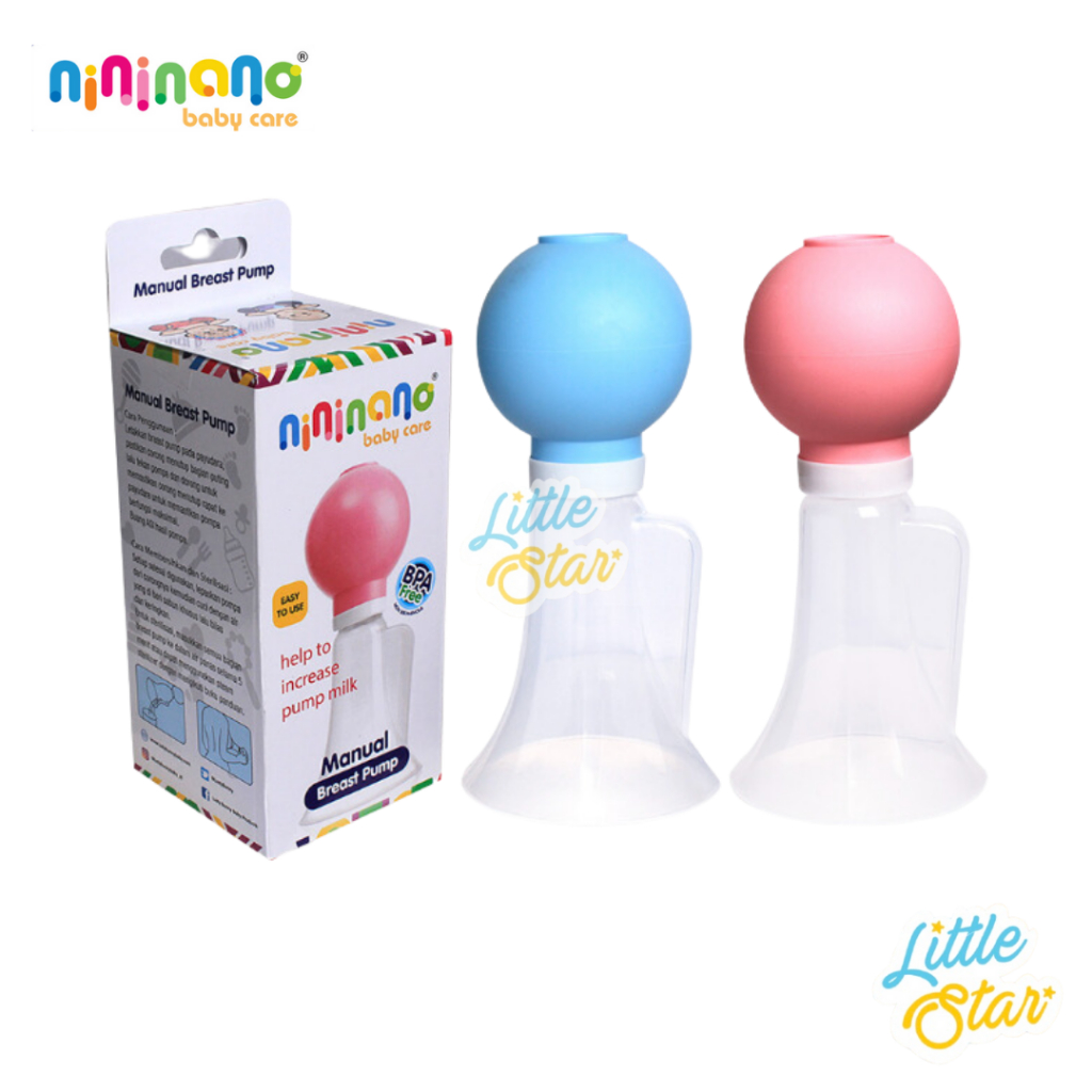 Jual NiniNano Pompa Asi Breast Pump Reguler Silikon Kop Ball Type ...