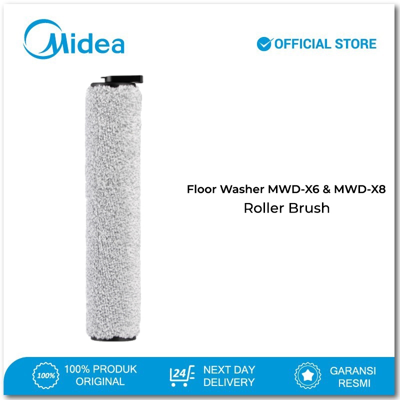 Jual Sparepart Midea Floor Washer MWD-X6 & MWD-X8 Roller Brush ...