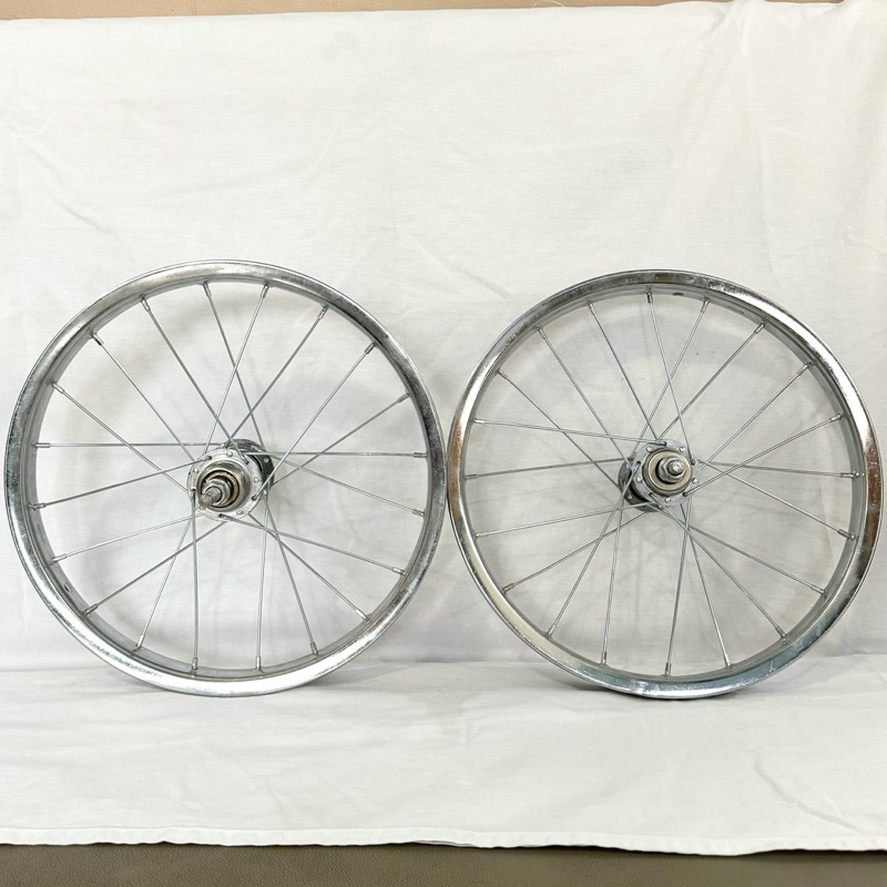 Jual VELK/VELG/RIM STEEL SEPEDA 16 INCH/16" DEPAN BELAKANG MERK RRT ...