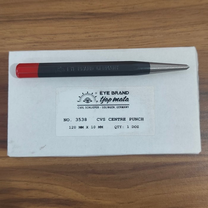 Jual Center Drip Bor 120mm x 10mm / Tjap Mata Betel Drip Lancip Penitik ...