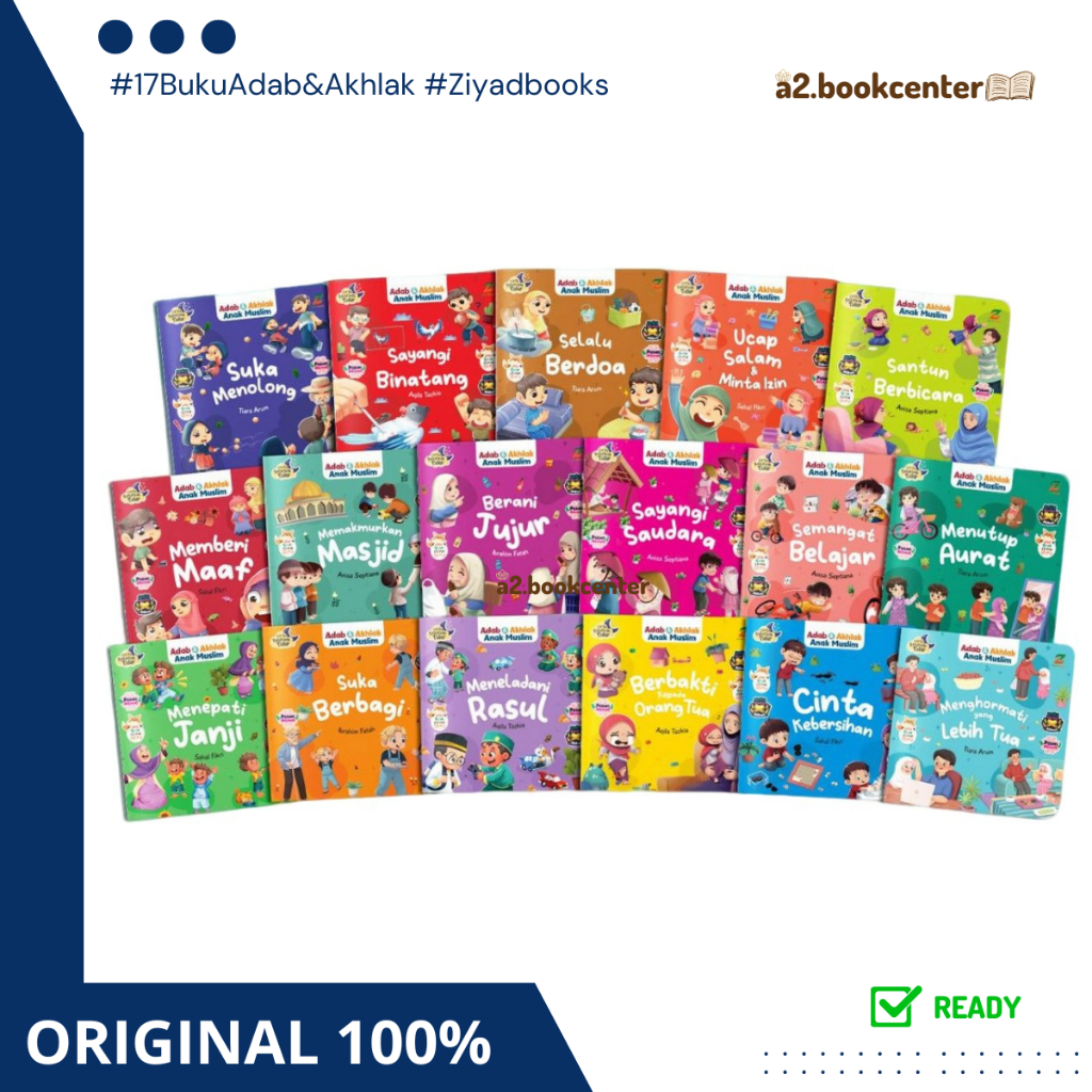 Jual [ABC] READY Buku Cerita Sebelum Tidur Adab Dan Akhlak Anak Muslim ...