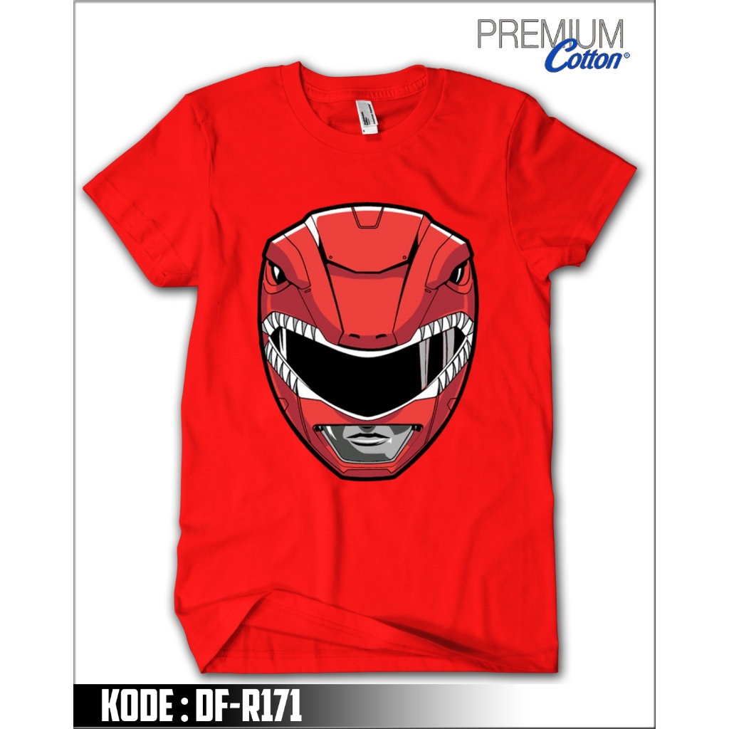 Jual Baju Power Rangers Red Original Kaos Baju Mighty Morphin Power ...