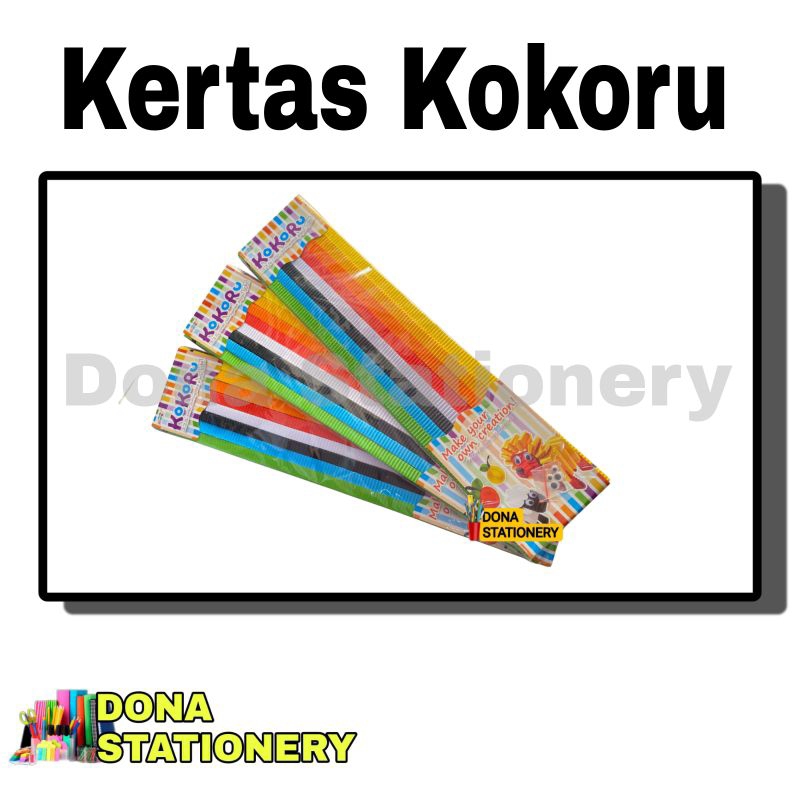 Jual Kertas Kokoru|Kokoru Kertas Bergelombang Ichigo 1,3 x 50 cm ...