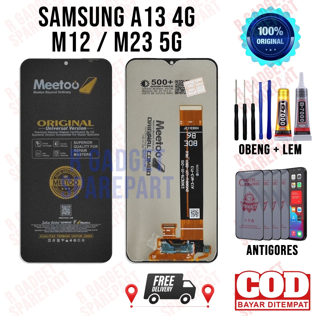 Jual Lcd Samsung A13 4G / M12 / M23 5G Original OEM Quality Lcd ...