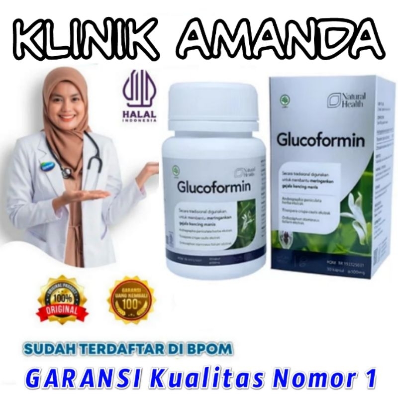 Jual RESMI Obat Glucoformin Asli Ampuh Menurunkan Kencing Manis ...