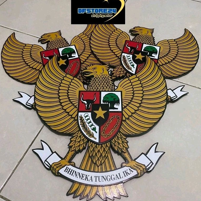 Jual GARUDA PANCASILA HIASAN DINDING DI RUANG KELAS | Peraga garuda ...