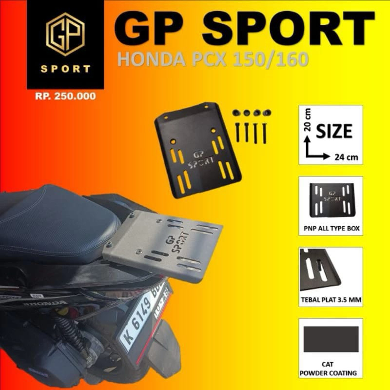 Jual PCX 150 160 New PCX Braket Breket Bracket GP Sport GIVI SHAD ...