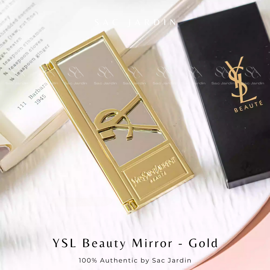 Jual YSL Mirror Beauty - Pocket Mirror (with Box) | Shopee Indonesia
