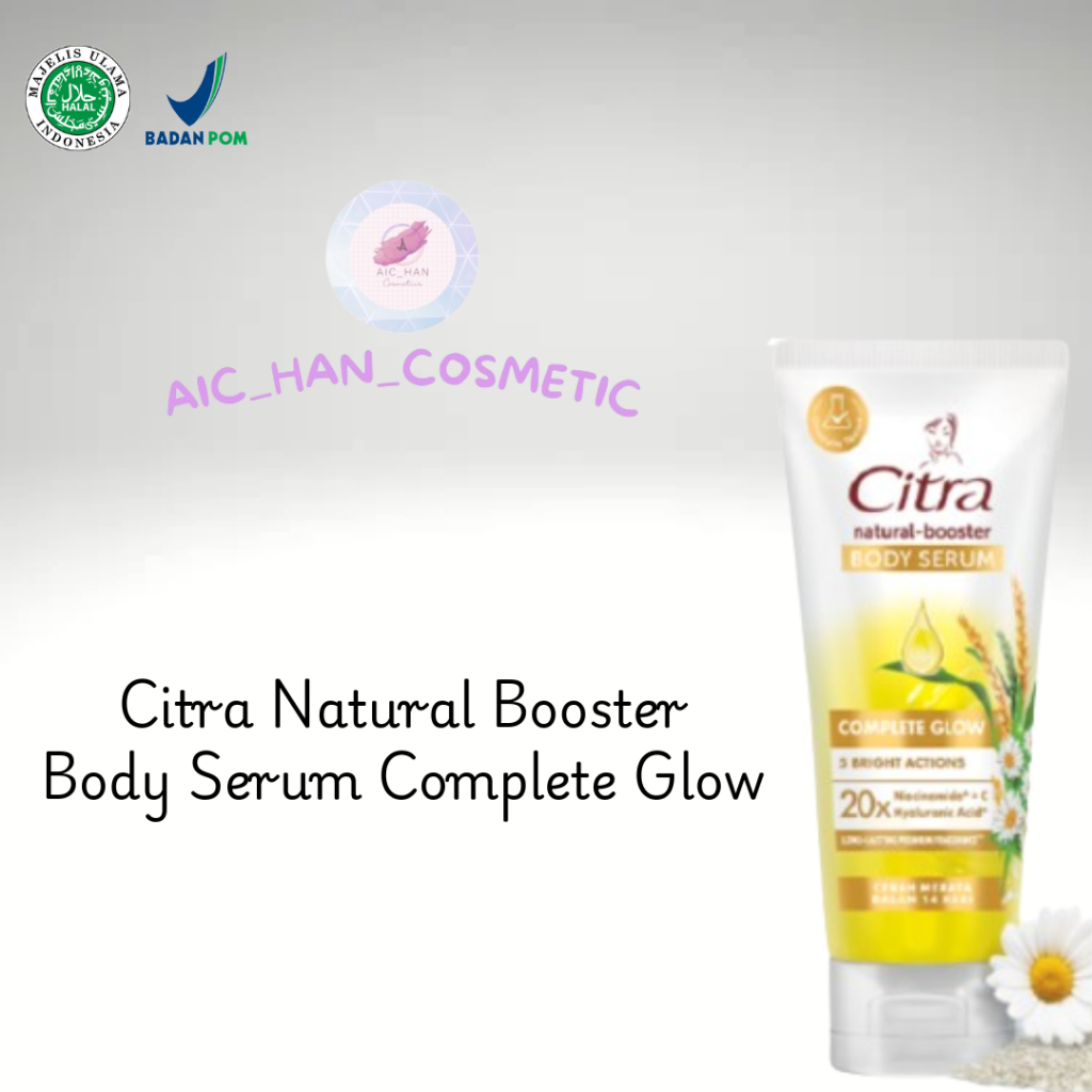 Jual Citra Natural Booster Body Serum Complete Glow 100ml | Shopee ...
