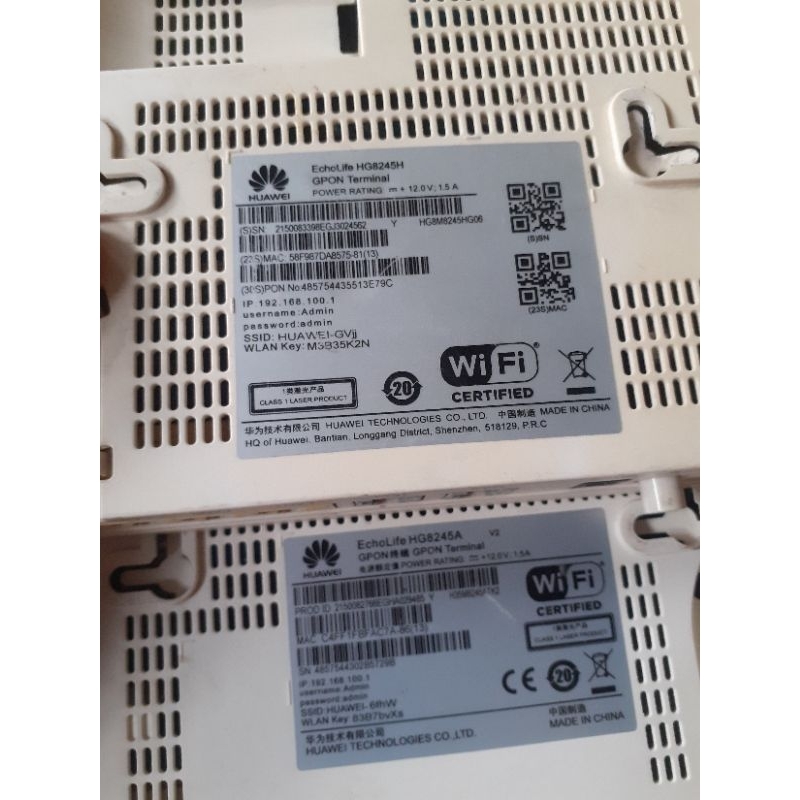 Jual router huawei hg8245a dan hg8245h | Shopee Indonesia