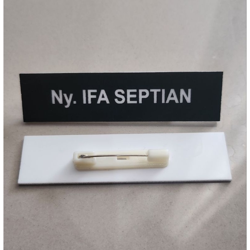 Jual nametag persit full hitam terbaru (TIDAK COD) | Shopee Indonesia