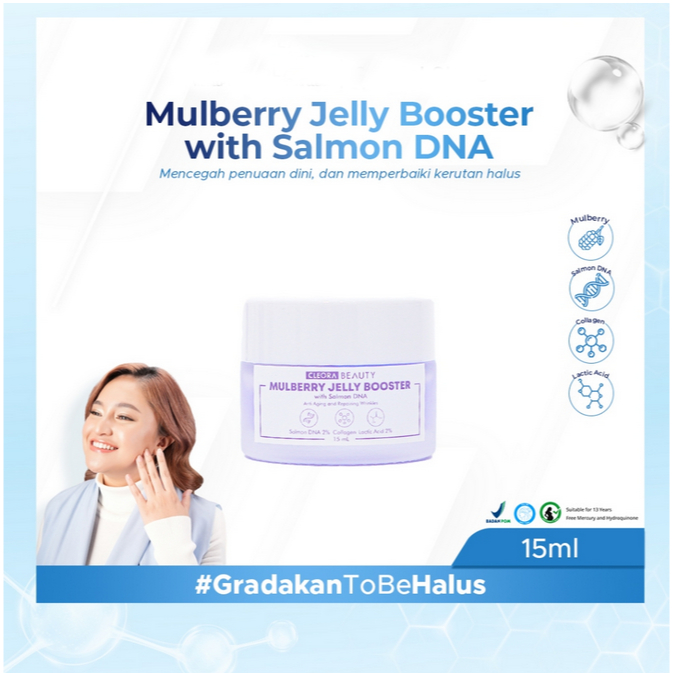 Jual CLEORA MULBERRY JELLY BOOSTER WITH SALMON DNA | Shopee Indonesia
