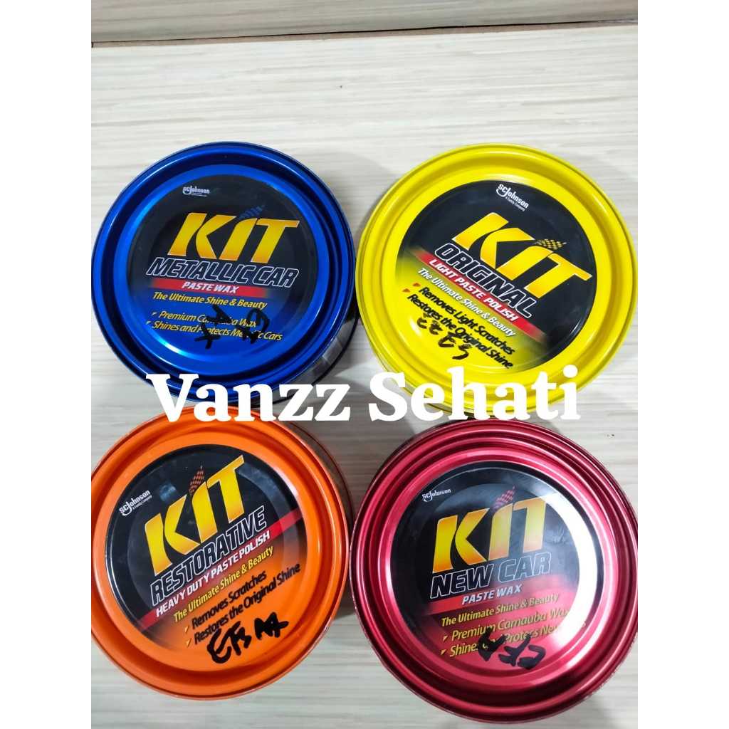 Jual Kit Kaleng 225 Gram Original Paste Wax Poles Kompon Mobil | Shopee ...
