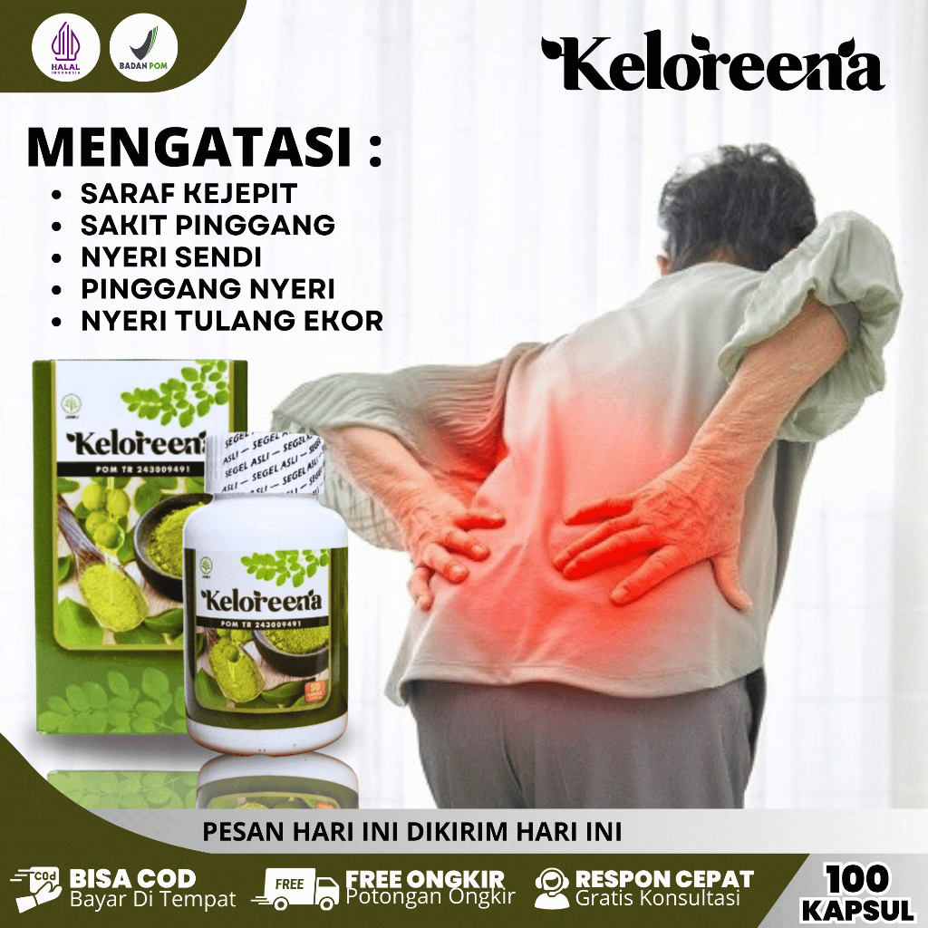Jual Obat Syaraf Kejepit Nyeri Pinggang Punggung Sampai Kaki Bokong ...