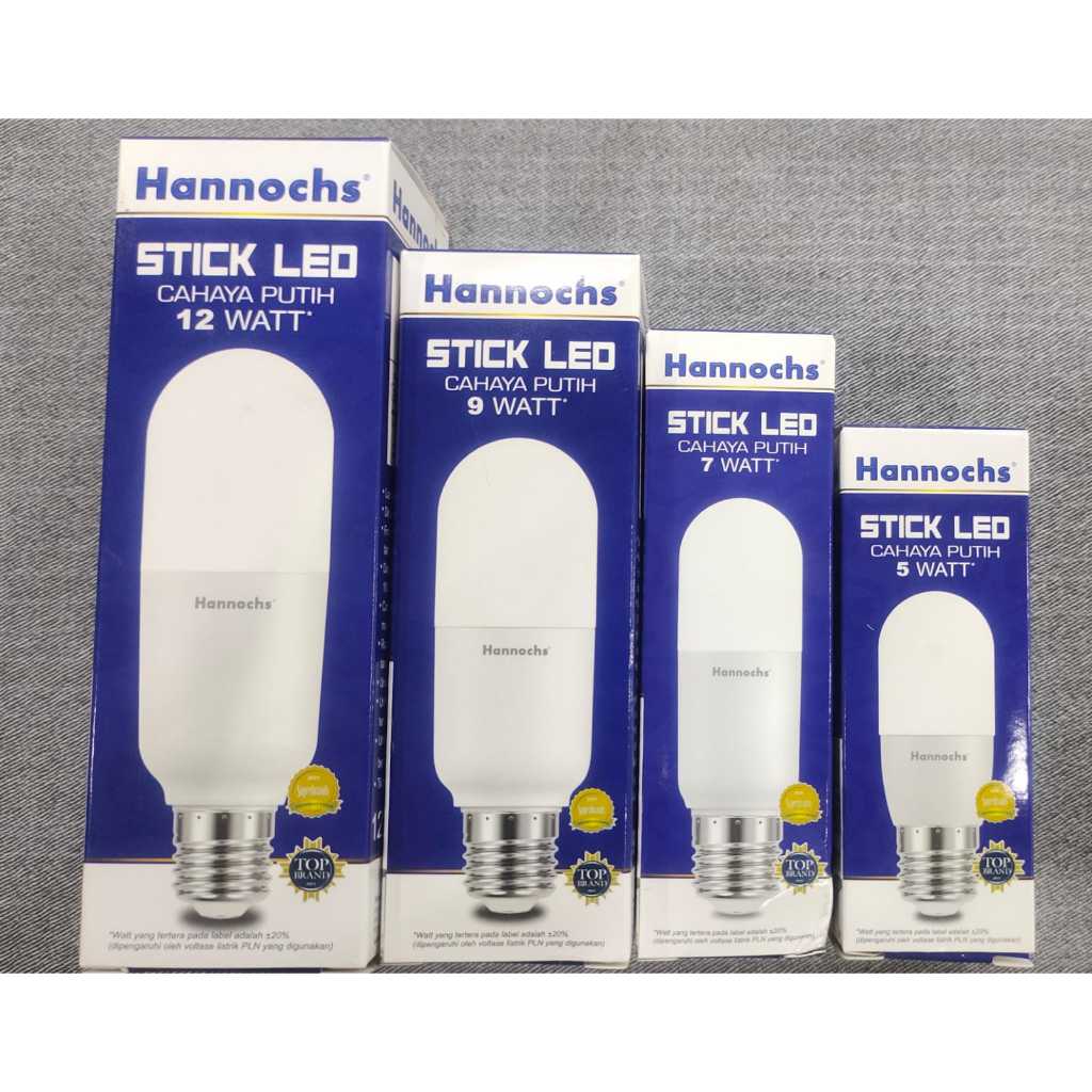Jual Hannochs Lampu Stick LED 12w 9w 7w 5w Lampu Stik Dekor Cahaya ...