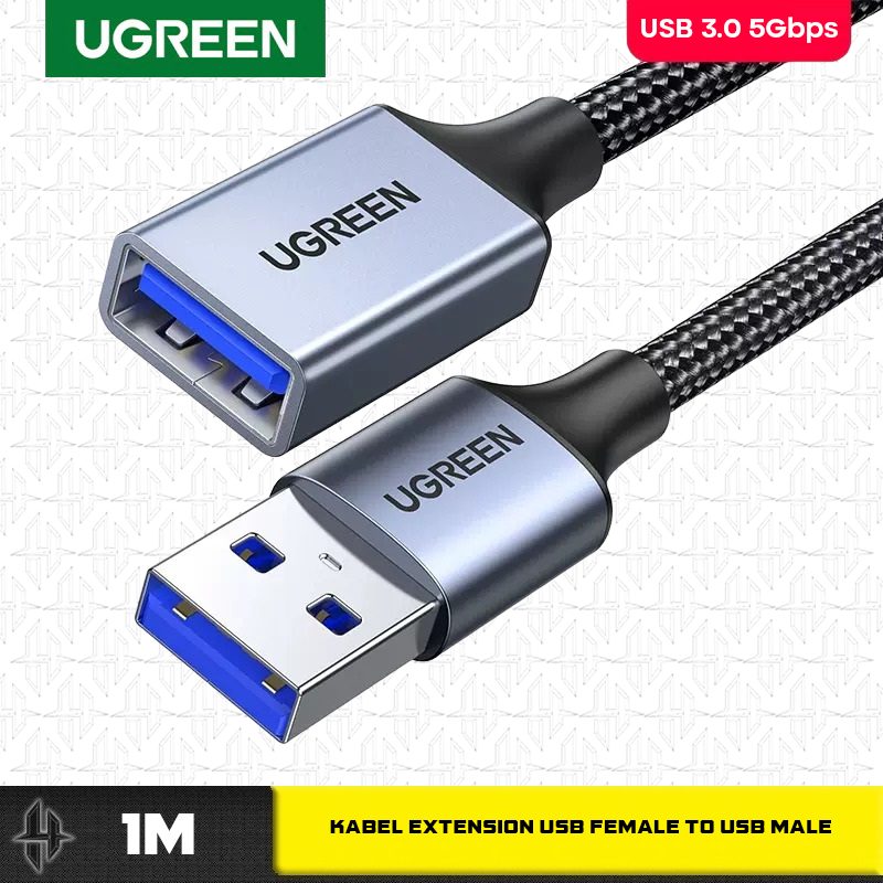 Jual Himwebstore - UGREEN 10495 Kabel Data USB Extension 1m ...