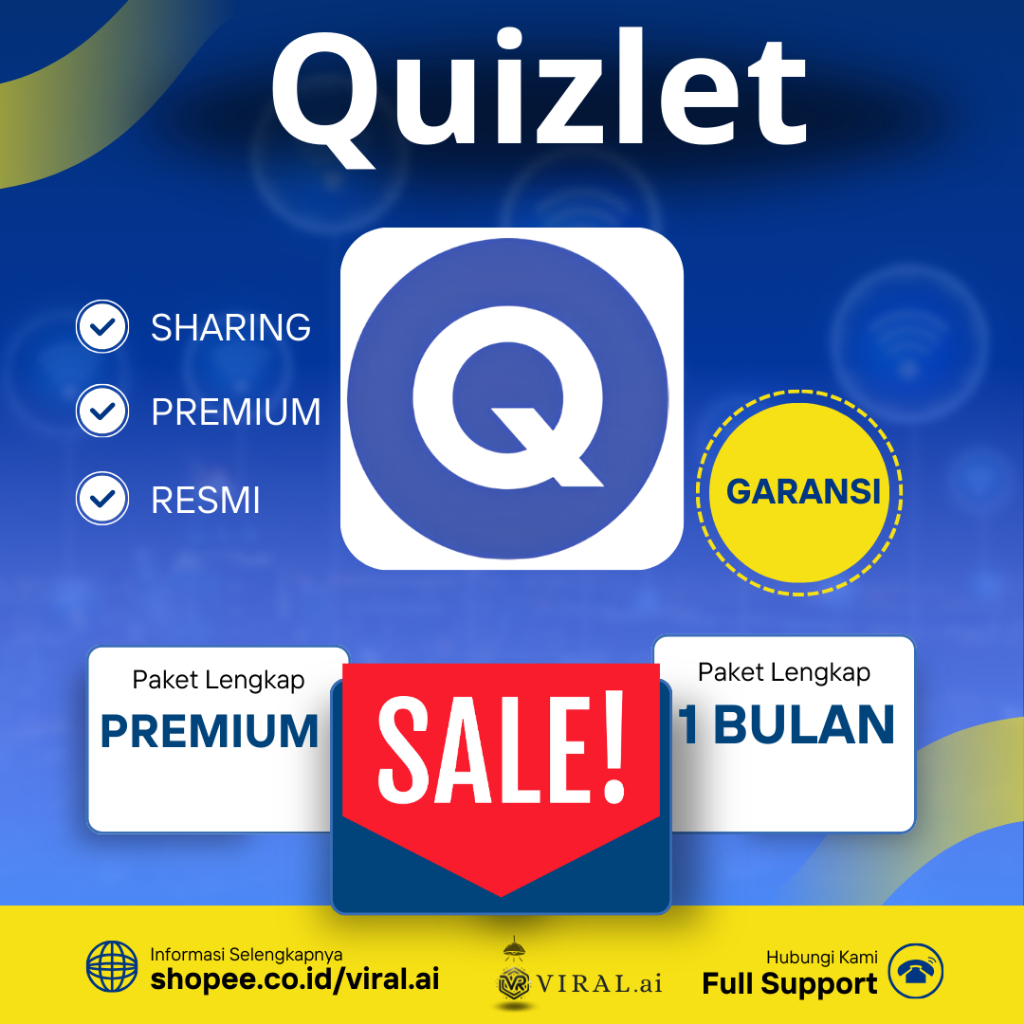Jual Quizlet Plus Premium Account | Alat pembelajaran, flashcard, dan ...