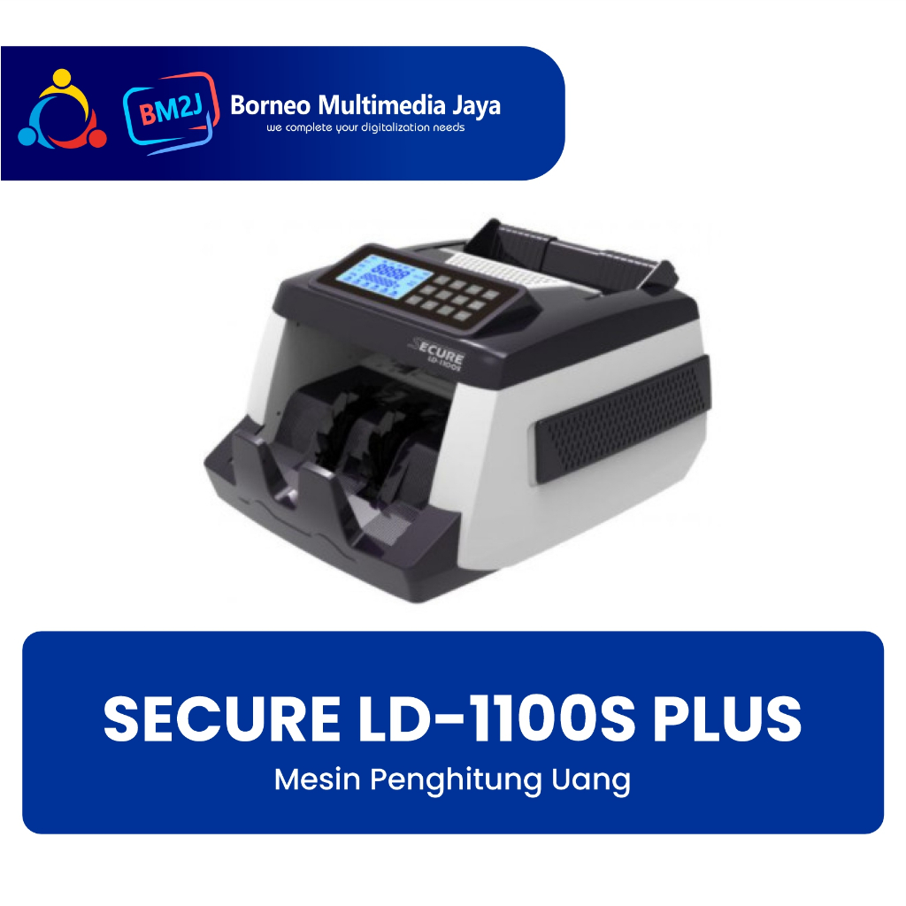 Jual Mesin Hitung Uang Secure LD 1100s PLUS - Mesin Penghitung Uang ...