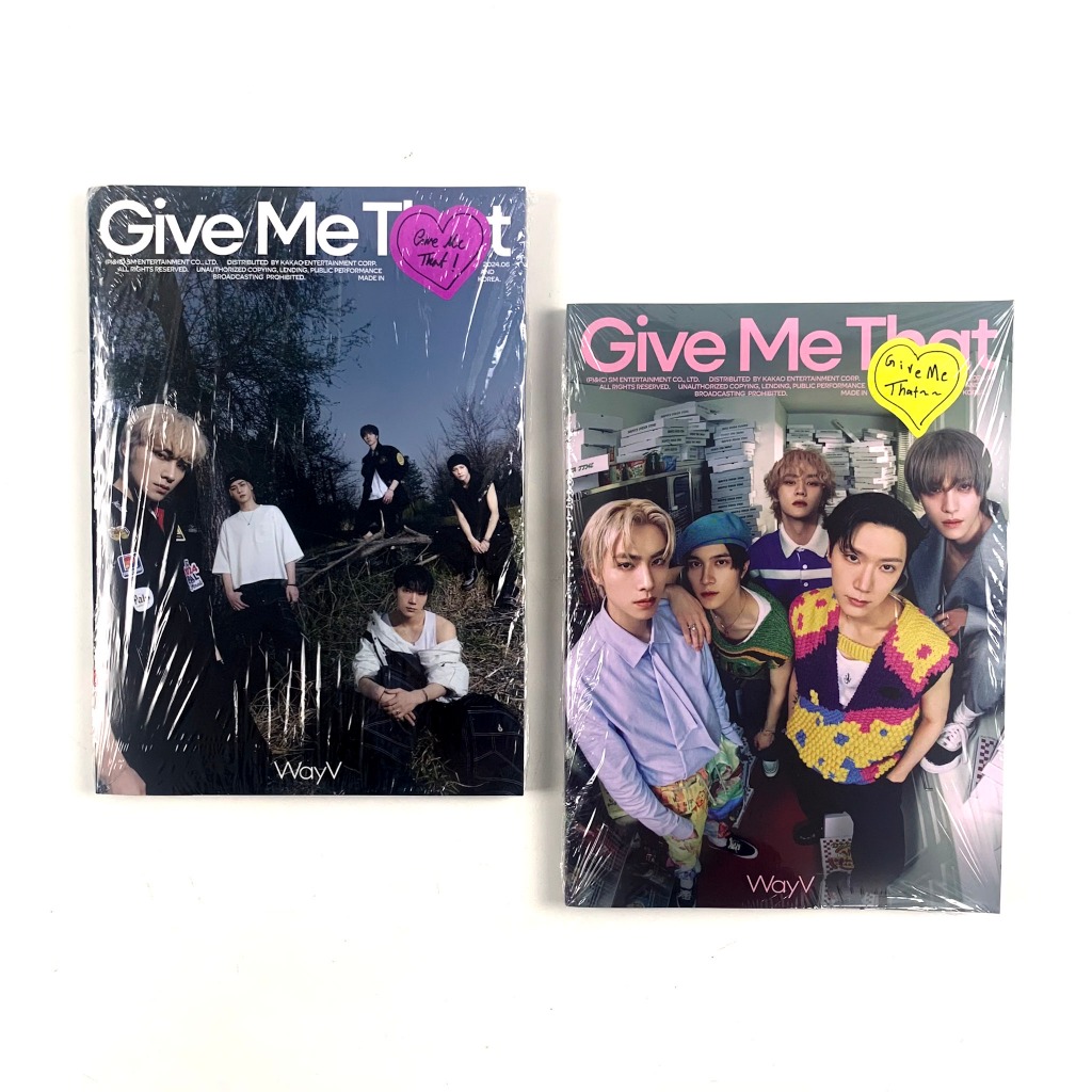 Jual WayV 5th mini Album - Give Me That (Photobook Version) | Shopee ...