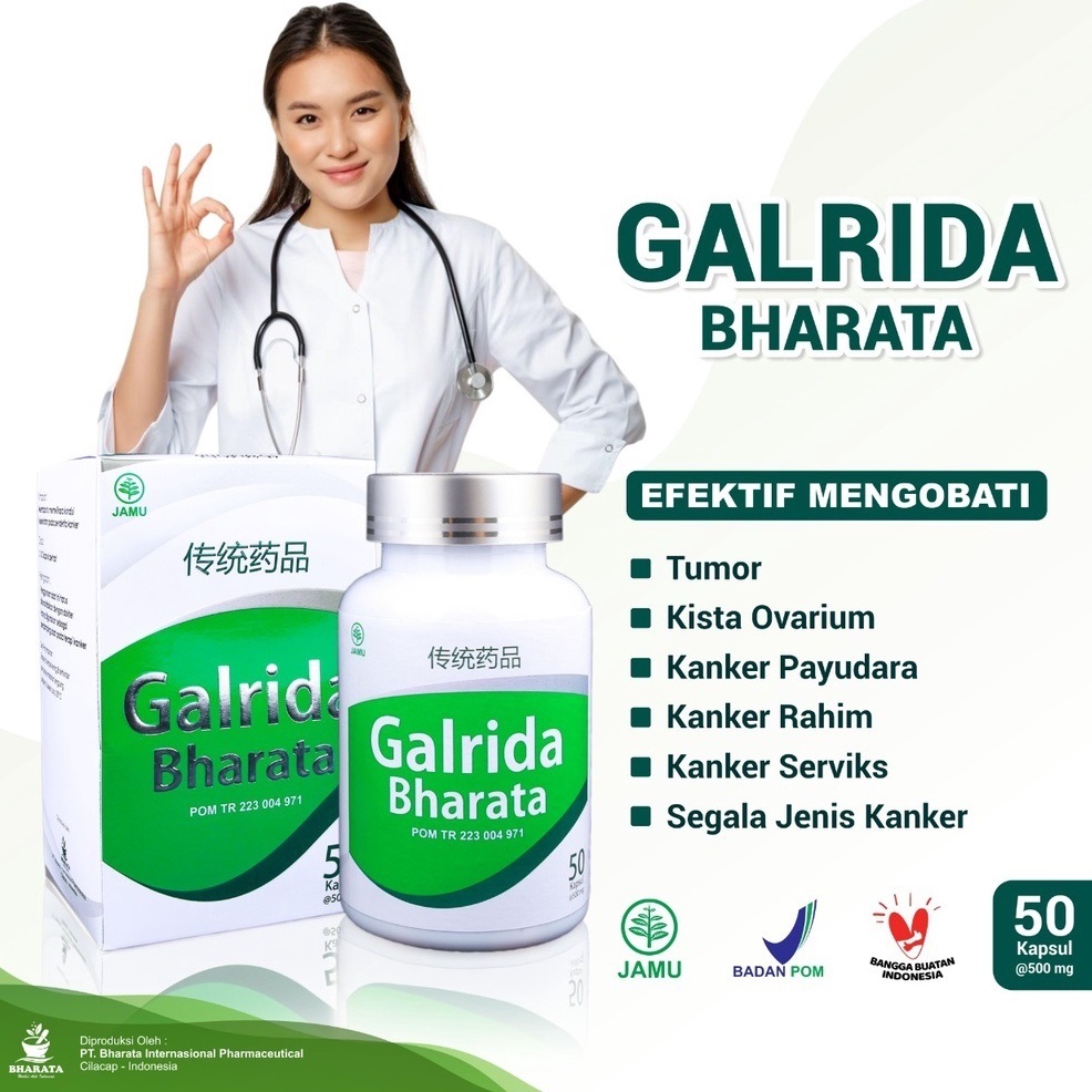 Jual Galrida Bharata Obat Herbal Kanker Tumor Benjolan Kelenjar Getah ...