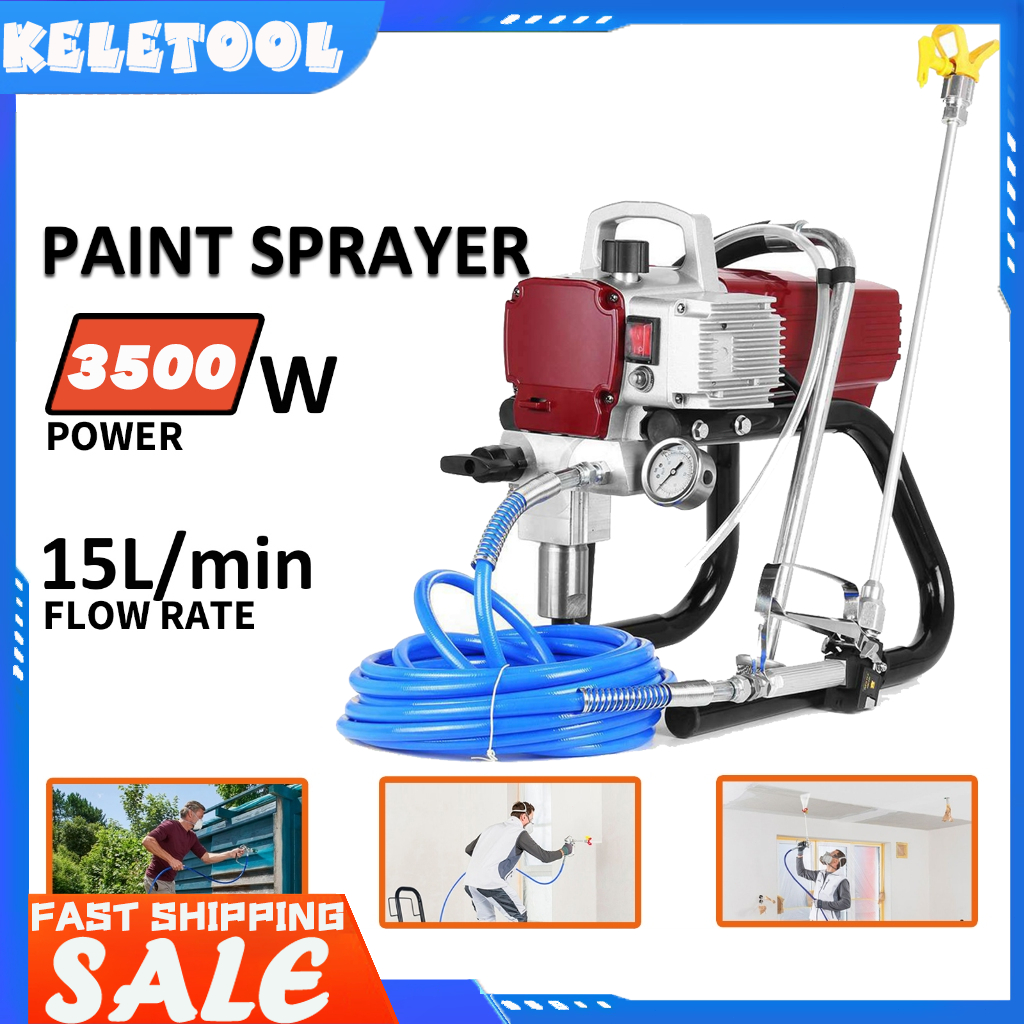 Jual Alat Semprot Cat Airless Paint Sprayer Japan Technology | Shopee ...