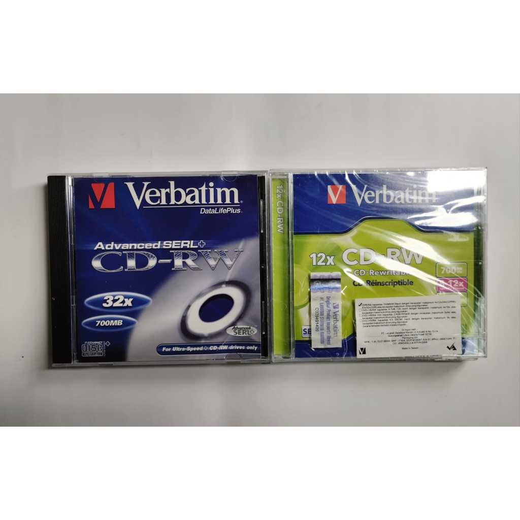 Jual VERBATIM : CD-RW (ADVANCE SERL) 32 x 700 MB DAN CD-RW (CD ...