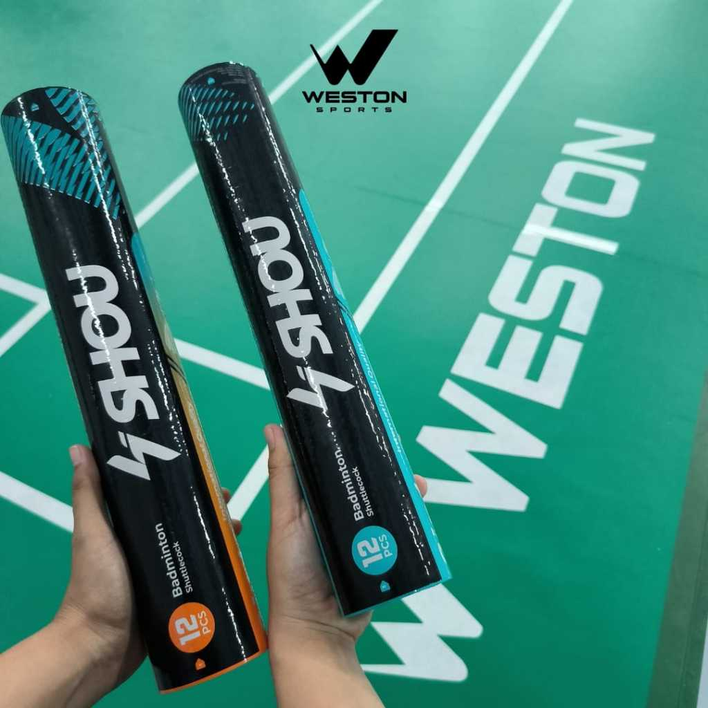 Jual Shuttlecock SHOU 3 in 1 Kok Badminton Tosca Orange Cock ...