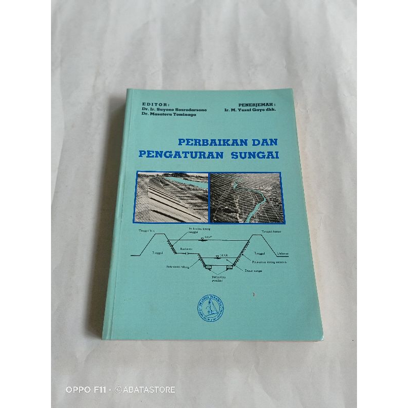 Jual BUKU PERBAIKAN DAN PENGATURAN SUNGAI DR IR SUYONO SOSRODARSONO ...