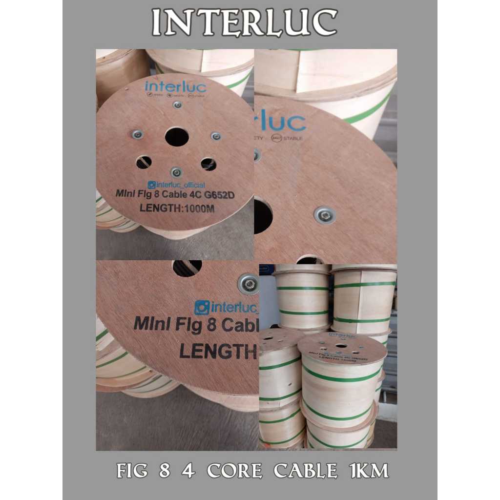 Jual Kabel Fiber Optic 4Core Fig8 Interluc Jelly Tube FTTH FIG 8 Cable ... Jual Kabel Fiber Optic 4Core Fig8 Interluc Jelly Tube FTTH FIG 8 Cable ...