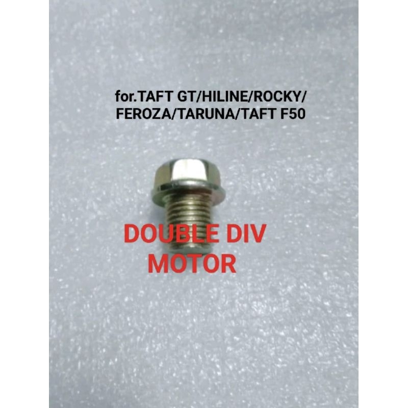 Jual baut karter pembuangan oli mesin Taft GT hiline Rocky Feroza ...