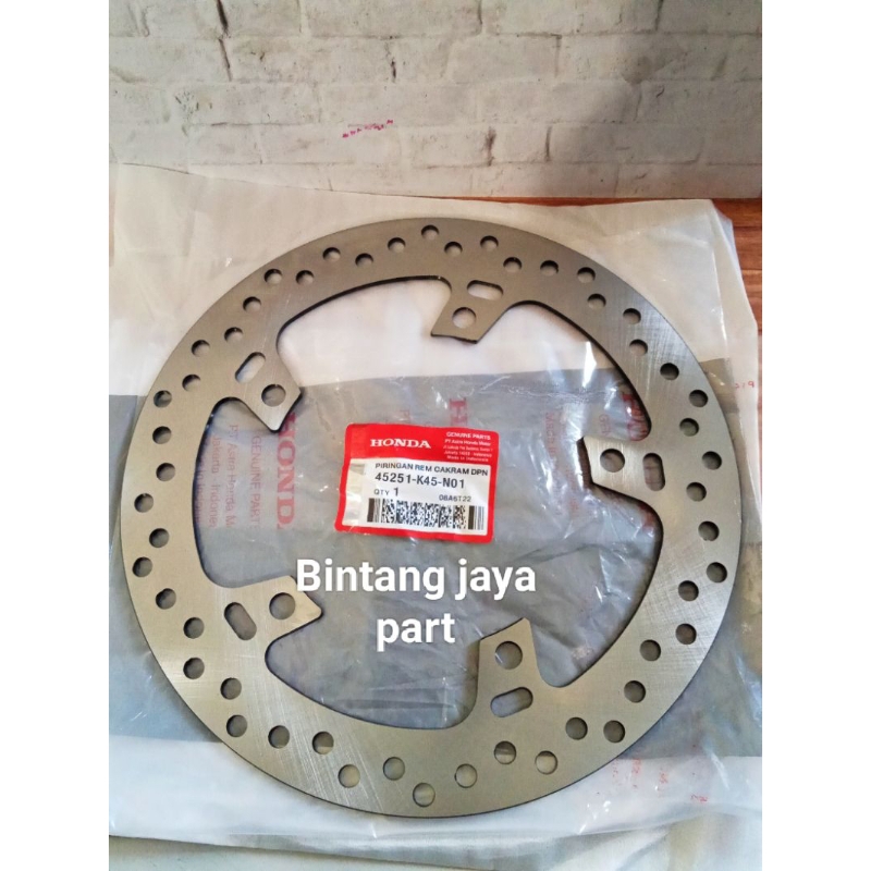 Jual Piringan Cakram Depan Honda CB150R LED New,CBR 150 LED,Kode Part ...
