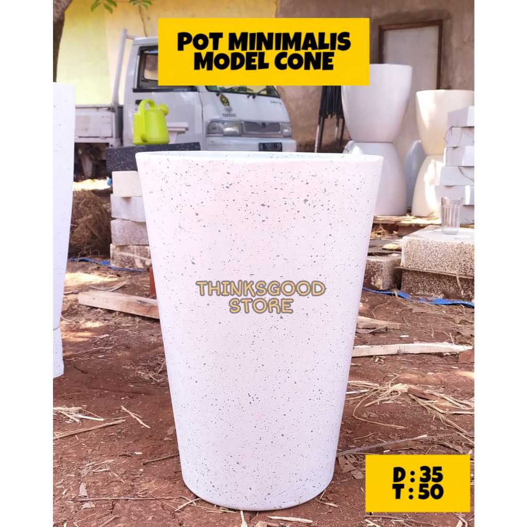 Jual POT BUNGA DAN TANAMAN BESAR JUMBO SEMEN TERASO MINIMALIS MODEL ...