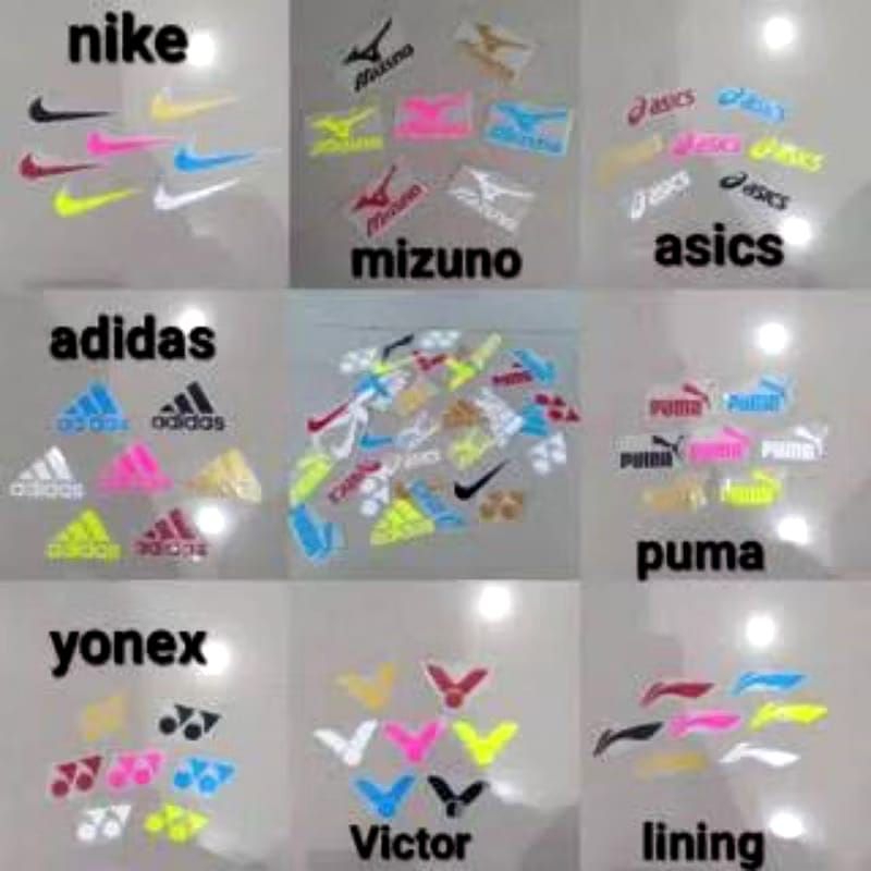 Jual sablon Custom DTF polyflex design bebas sablon stiker tag brand ...