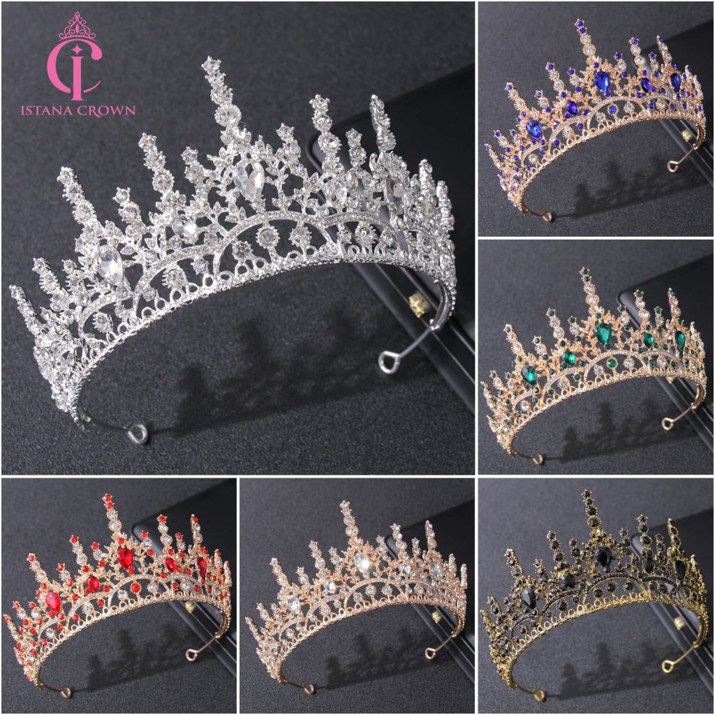 Jual Tally Crown - Mahkota Pengantin - Wedding Crown Mewah | Shopee ...
