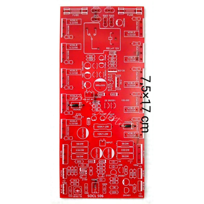 Jual PCB SOCL 506 TEF 5SET FINAL 2U (065) | Shopee Indonesia
