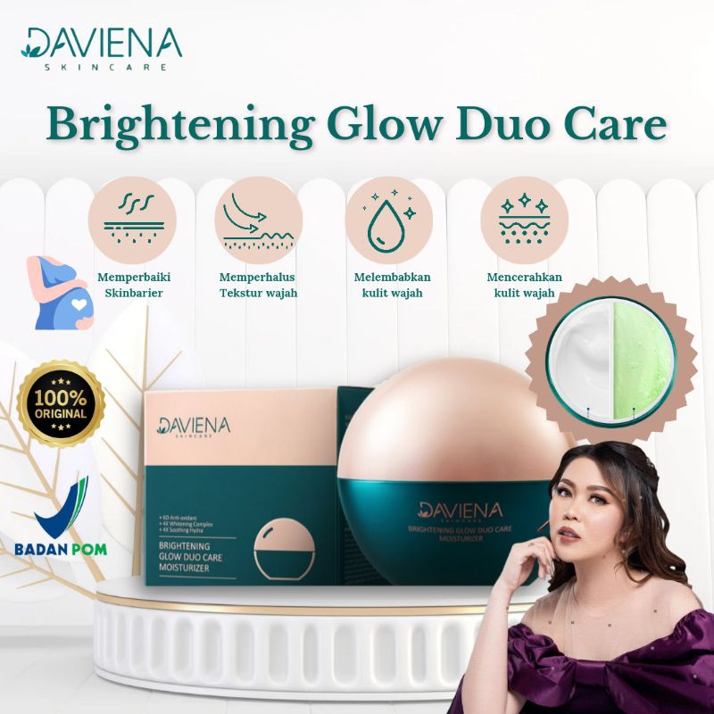Jual MOISTURIZER DUO DAVIENA SKINCARE | Shopee Indonesia