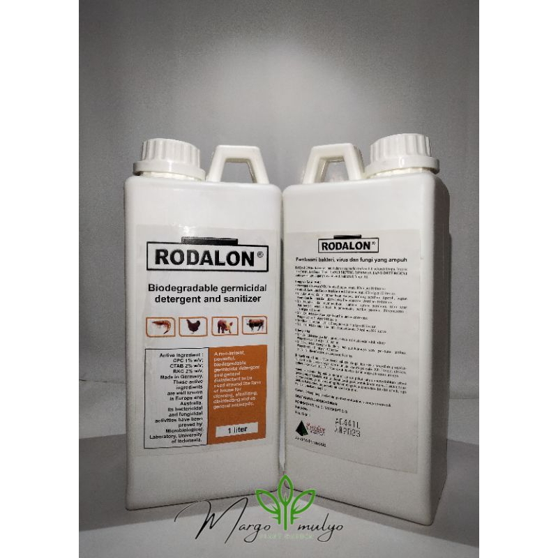 Jual DESINFEKTAN RODALON KEMASAN 1L ORIGINAL | Shopee Indonesia