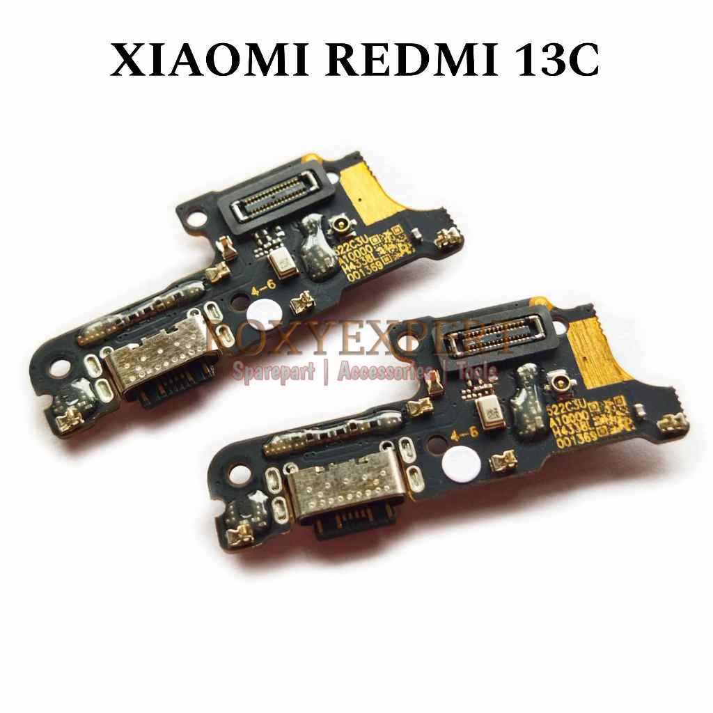 Jual Konektor Cas Xiaomi Redmi 13c Pcb Charger Papan Usb Mic Original ...
