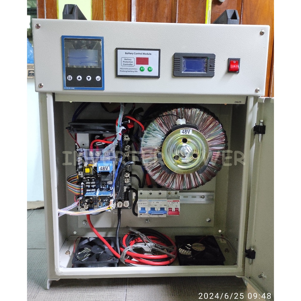 Jual Box panel inverter paket lengkap trafo 5000W pure sine wave 5000w ...