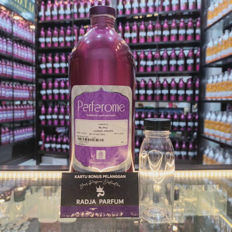 Jual MY WAY PARFAROME (DELUX) BIBIT MURNI 100ML | Shopee Indonesia