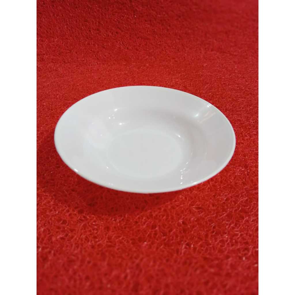 Jual (1LUSIN) Piring Lepek Plastik Murah/Piring Mini/Pirik Kopi /Piring ...