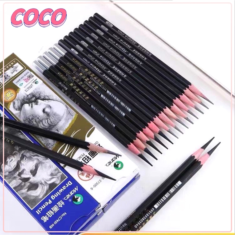 Jual Maries Charcoal Pencil Sketch Pensil Sketsa arang seni rupa ...